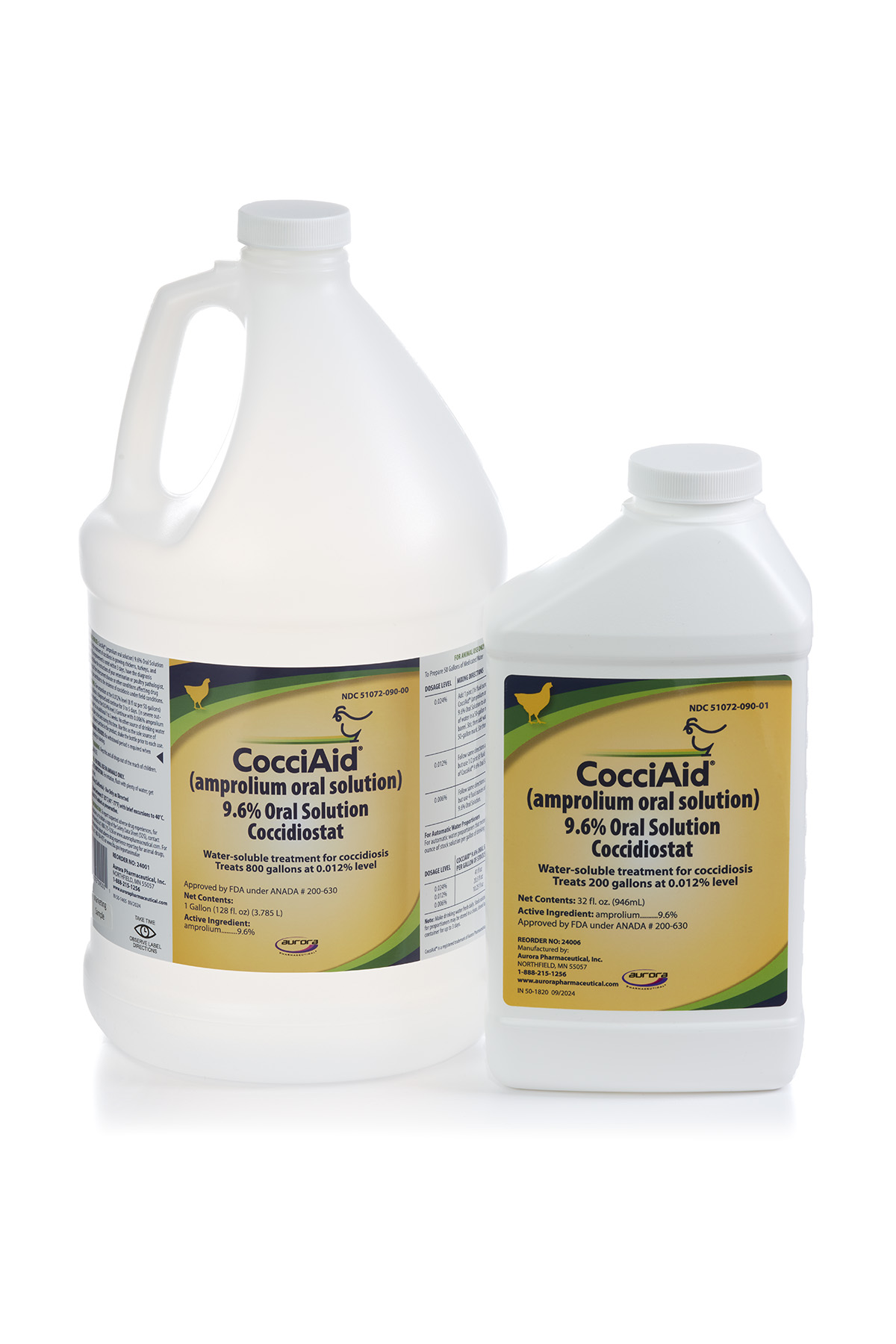 CocciAid® (AMPROLIUM ORAL SOLUTION) | Aurora Pharmaceutical